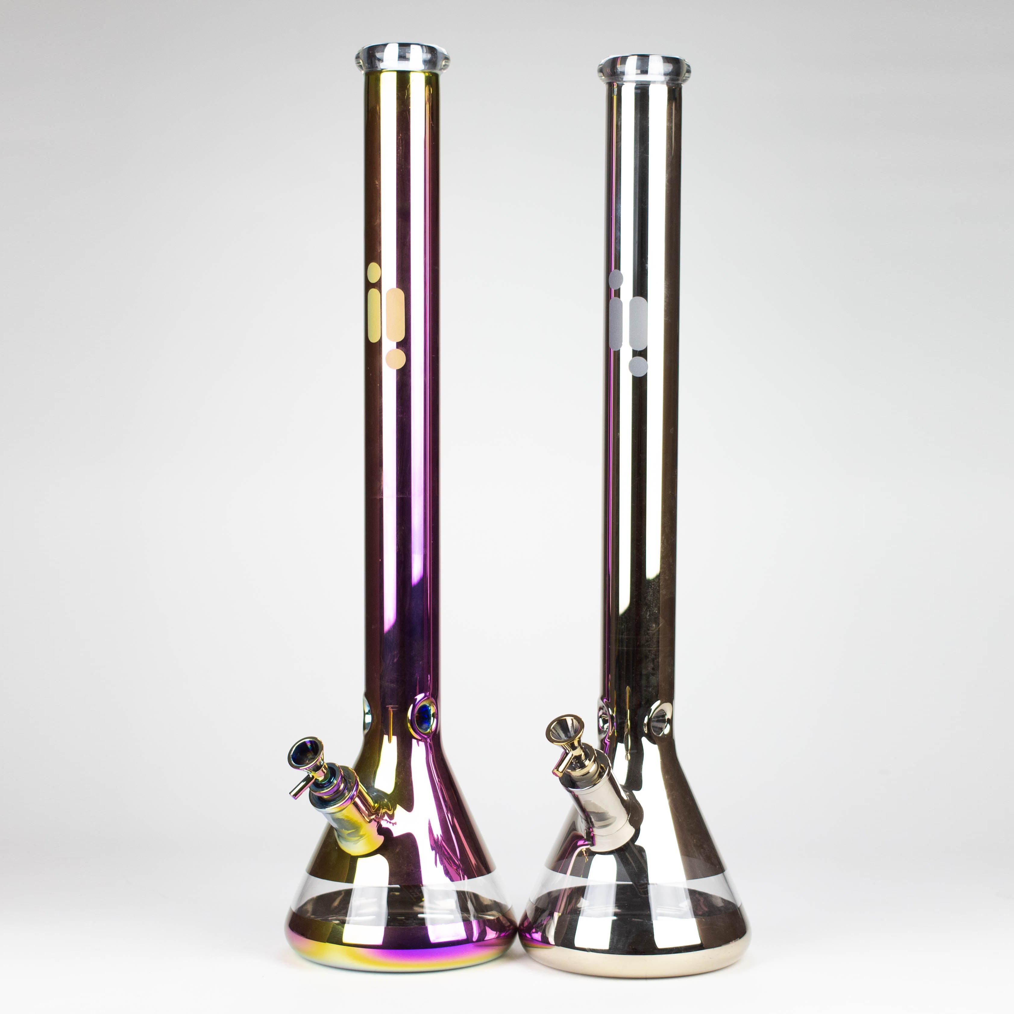 Infyniti 24"metallic 7mm glass water pipes – MHGP