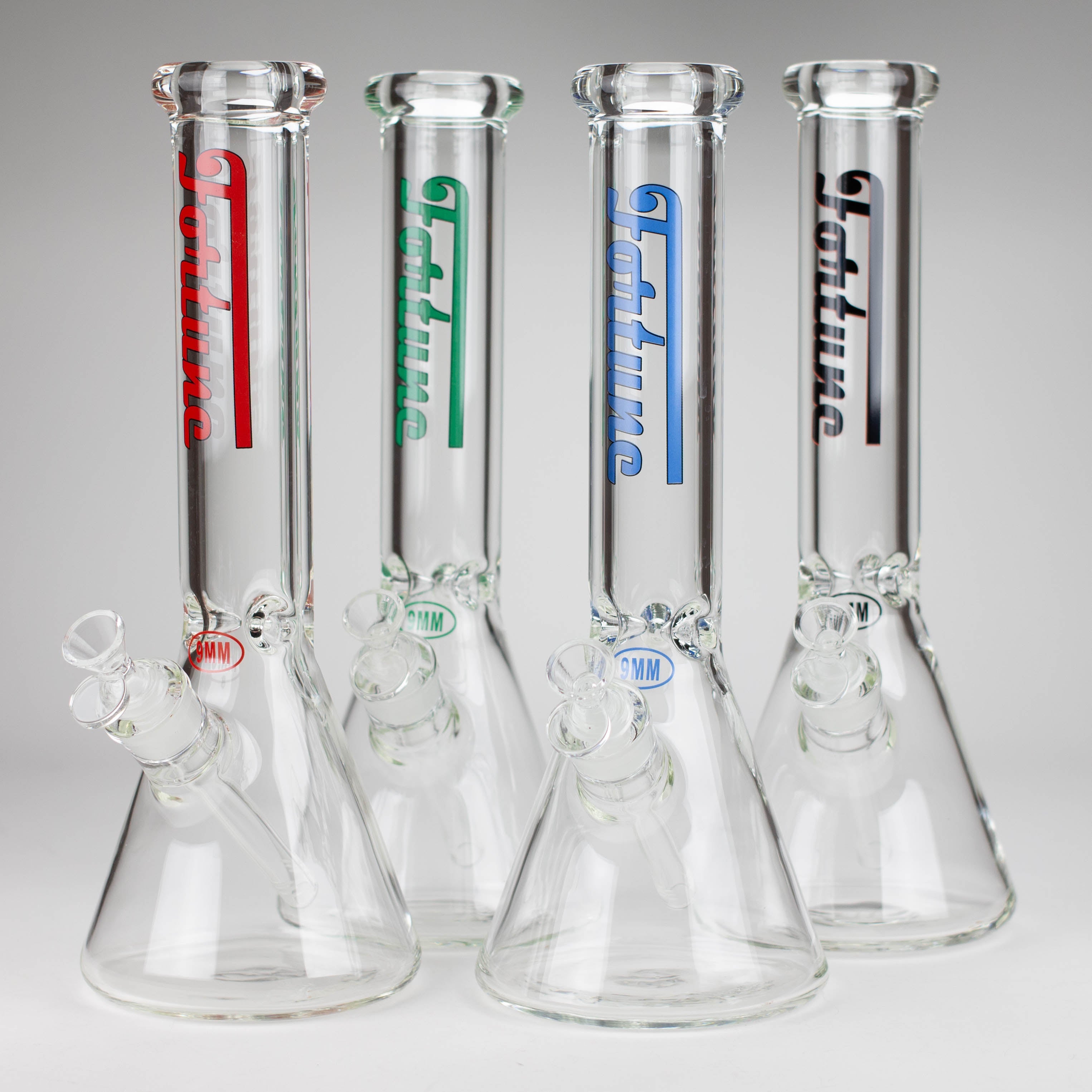 Fortune 14" 9mm Beaker Glass Bong – MHGP