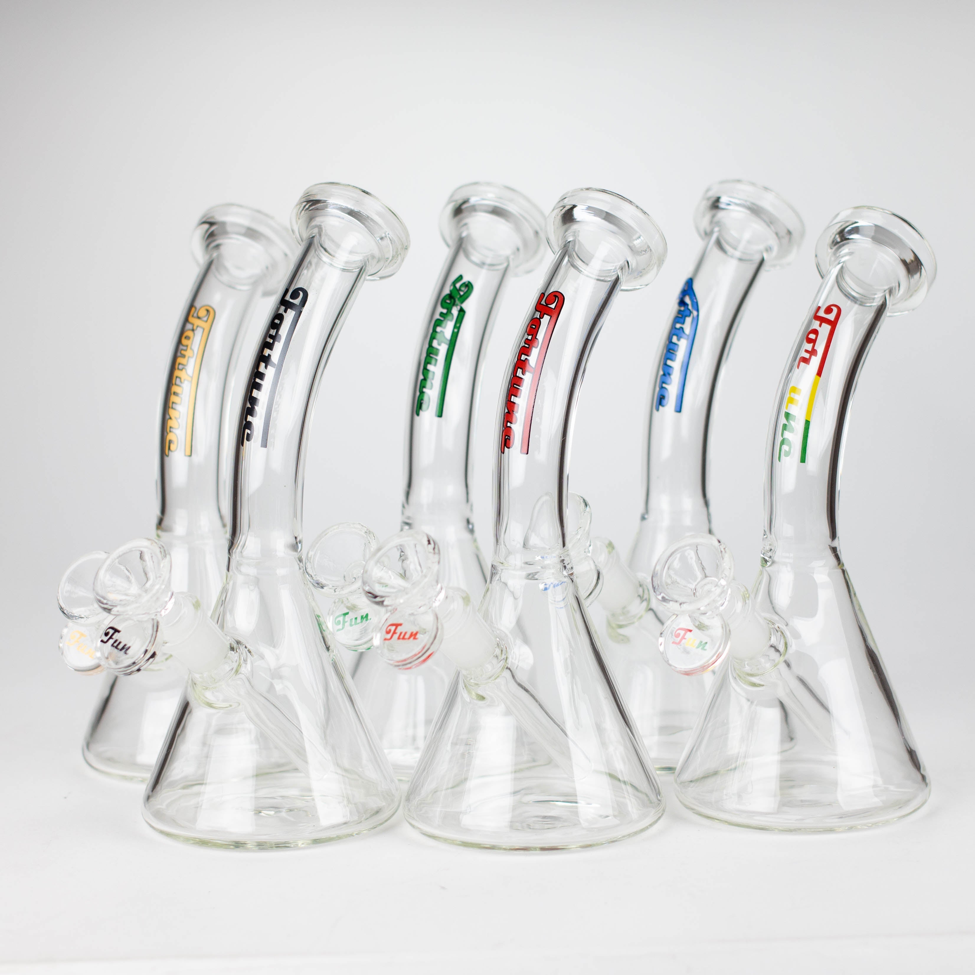 Fortune 8" Bong With Slider – MHGP