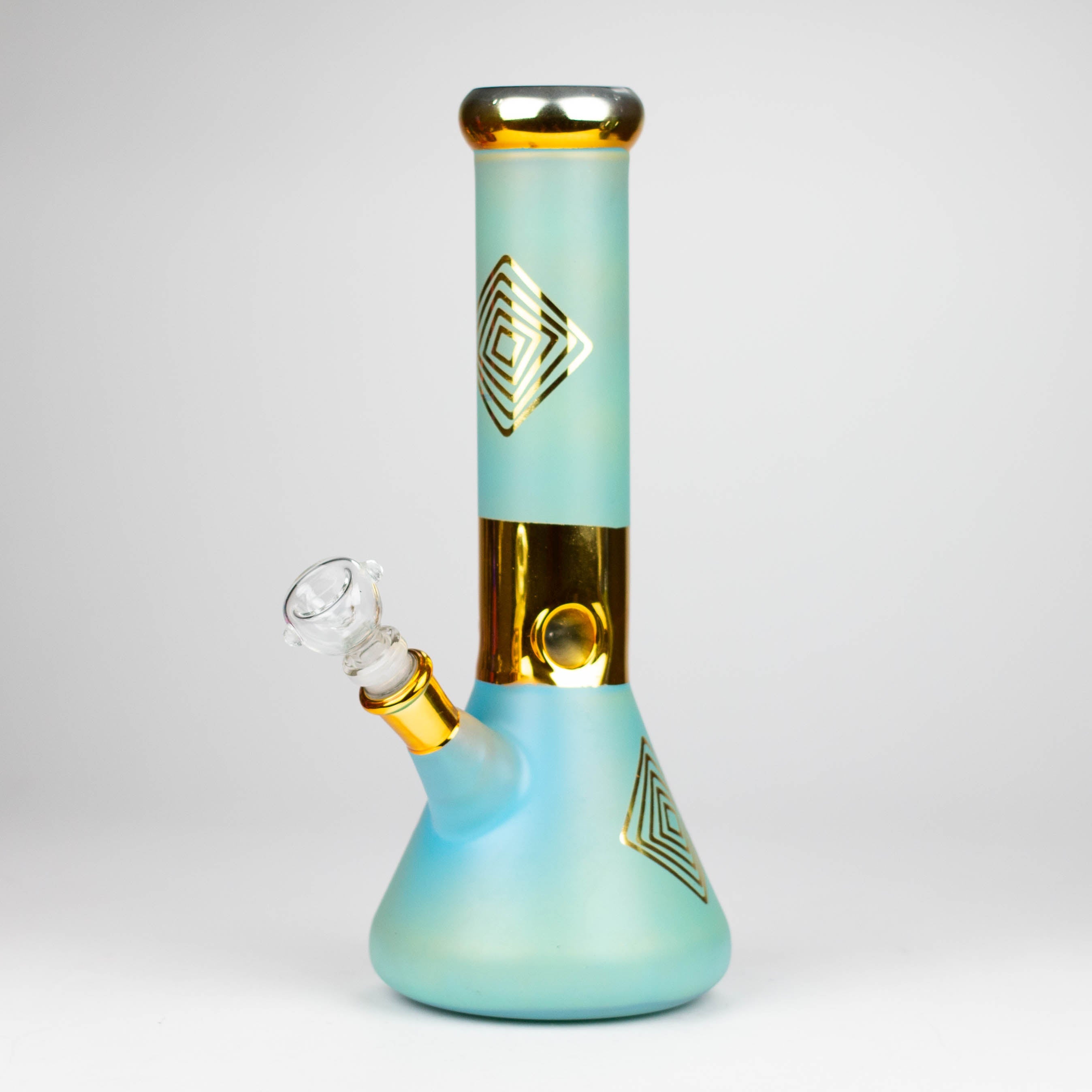 Aladin Ice Glass Water Pipes 12" – Mile High Glass Pipes