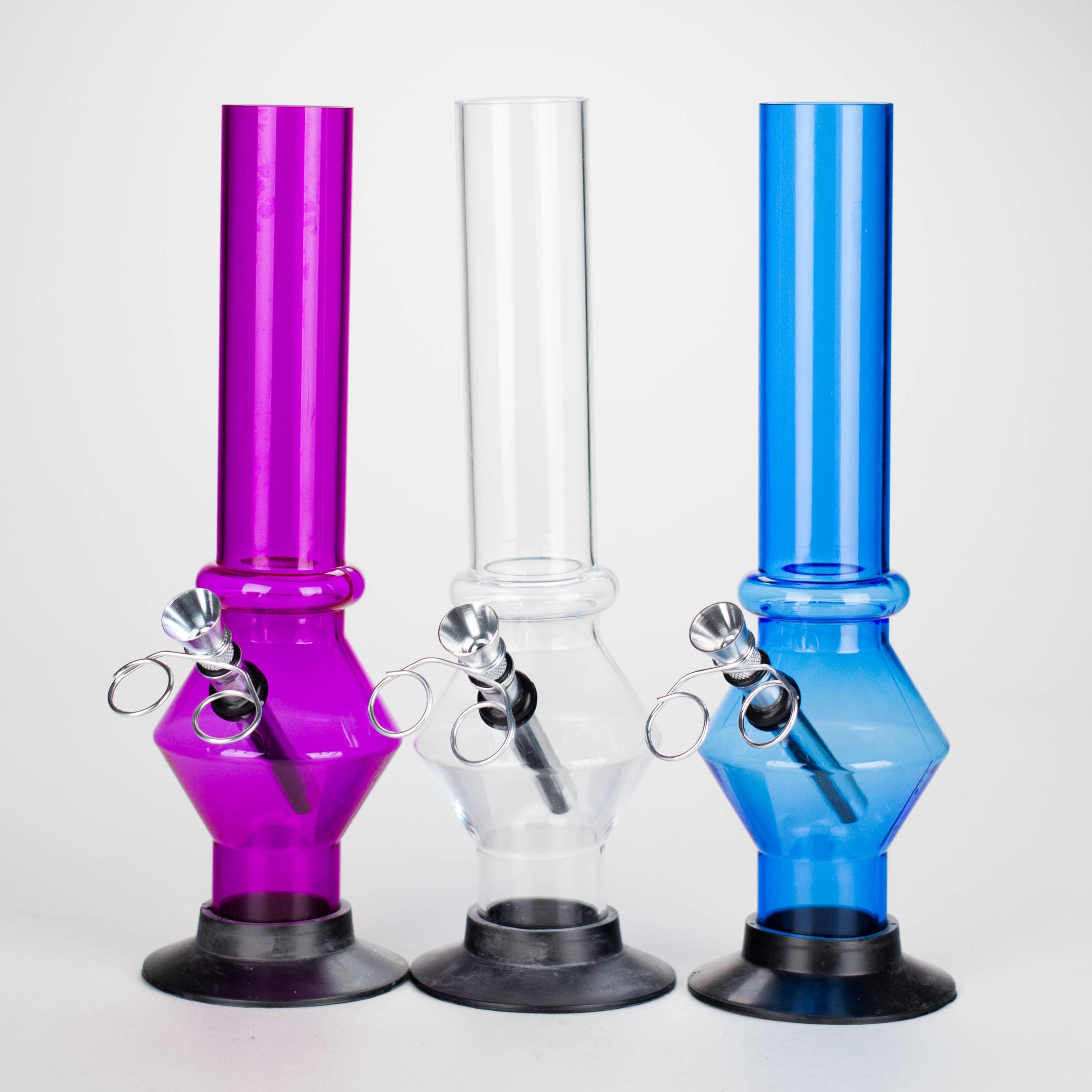 Acrylic Water Pipes [MA01] - Assorted Color 10" – MHGP