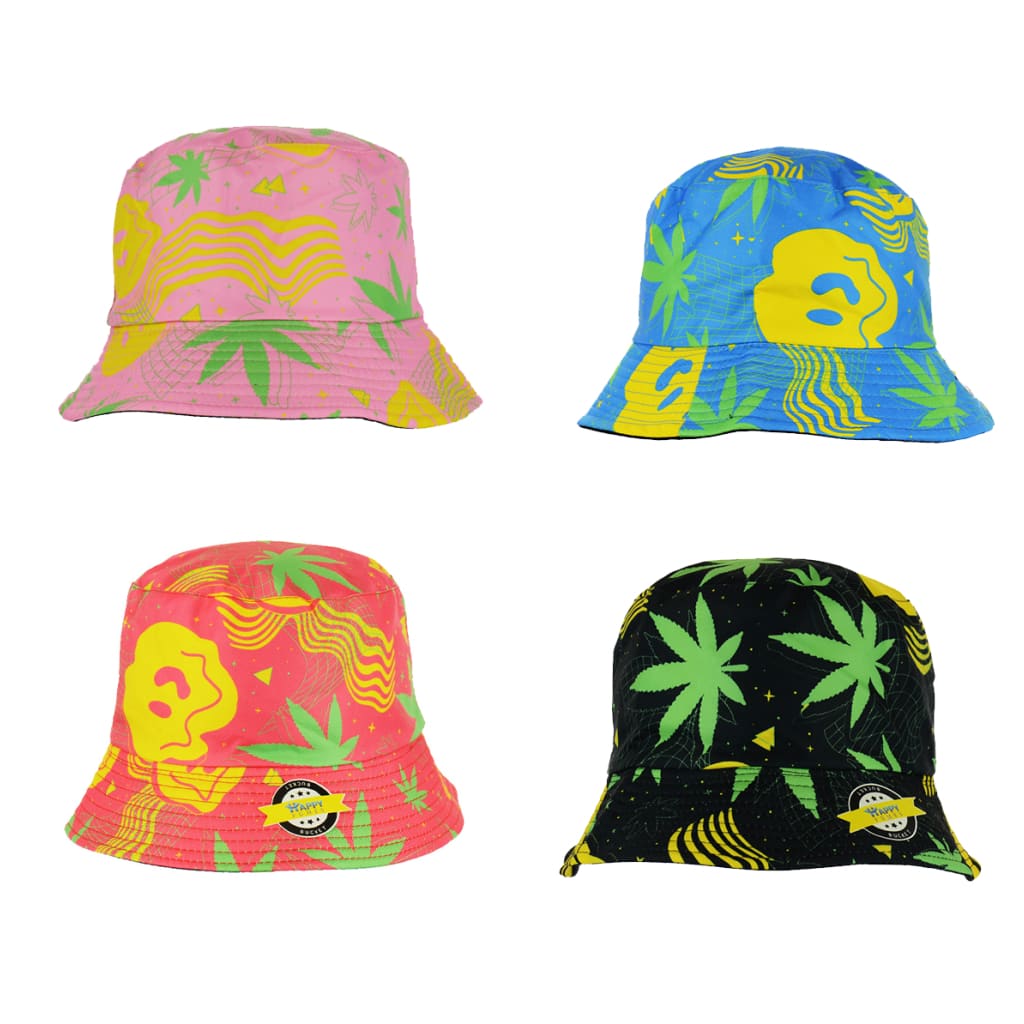 Drippy Smile Cannabis Life Bucket Hat Reversible Accessory – MHGP