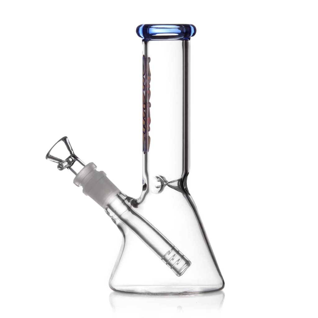 Ruckus Glass 10" Baby Beaker Bong – Mile High Glass Pipes