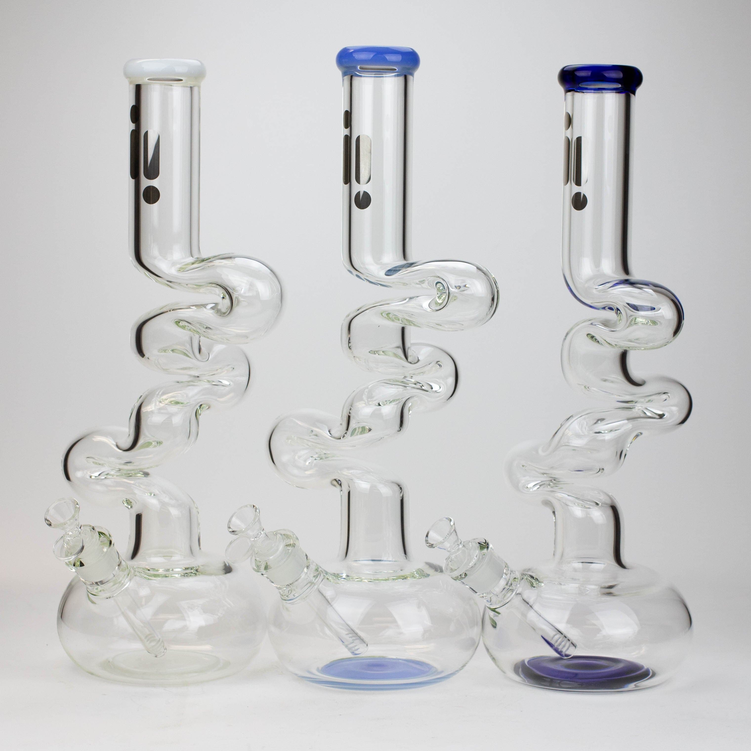 Infyniti 7mm kink zong glass pipes 17.5" – MHGP