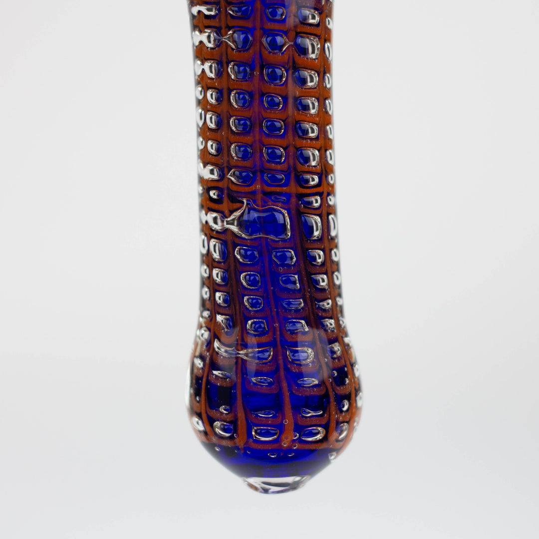 Spider web glass hand pipe 5" – MHGP