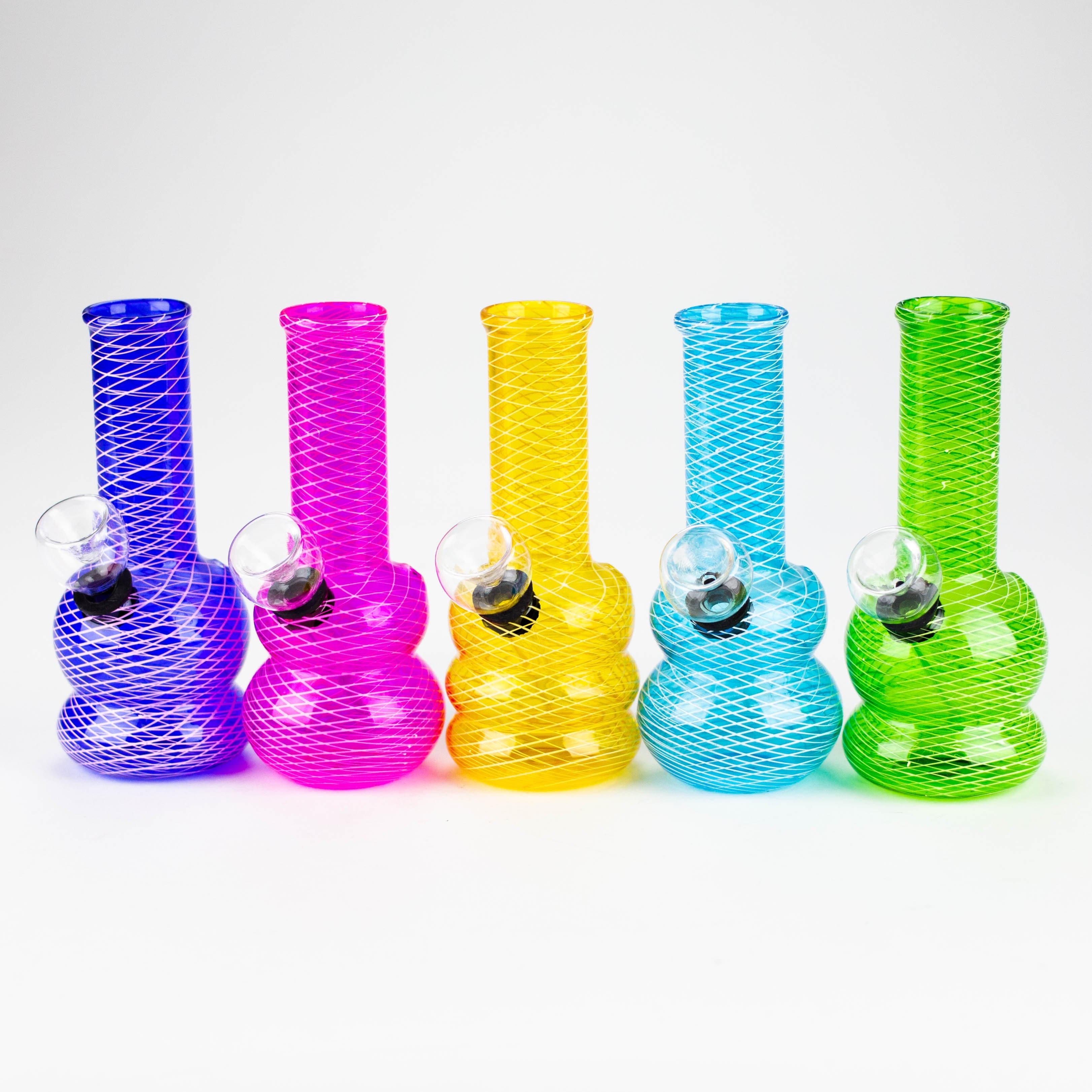 Assorted mini beaker glass water pipes 5" – MHGP