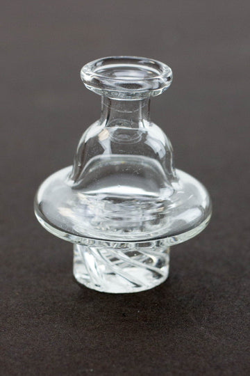 Quartz cyclone carb cap – Mile High Glass Pipes
