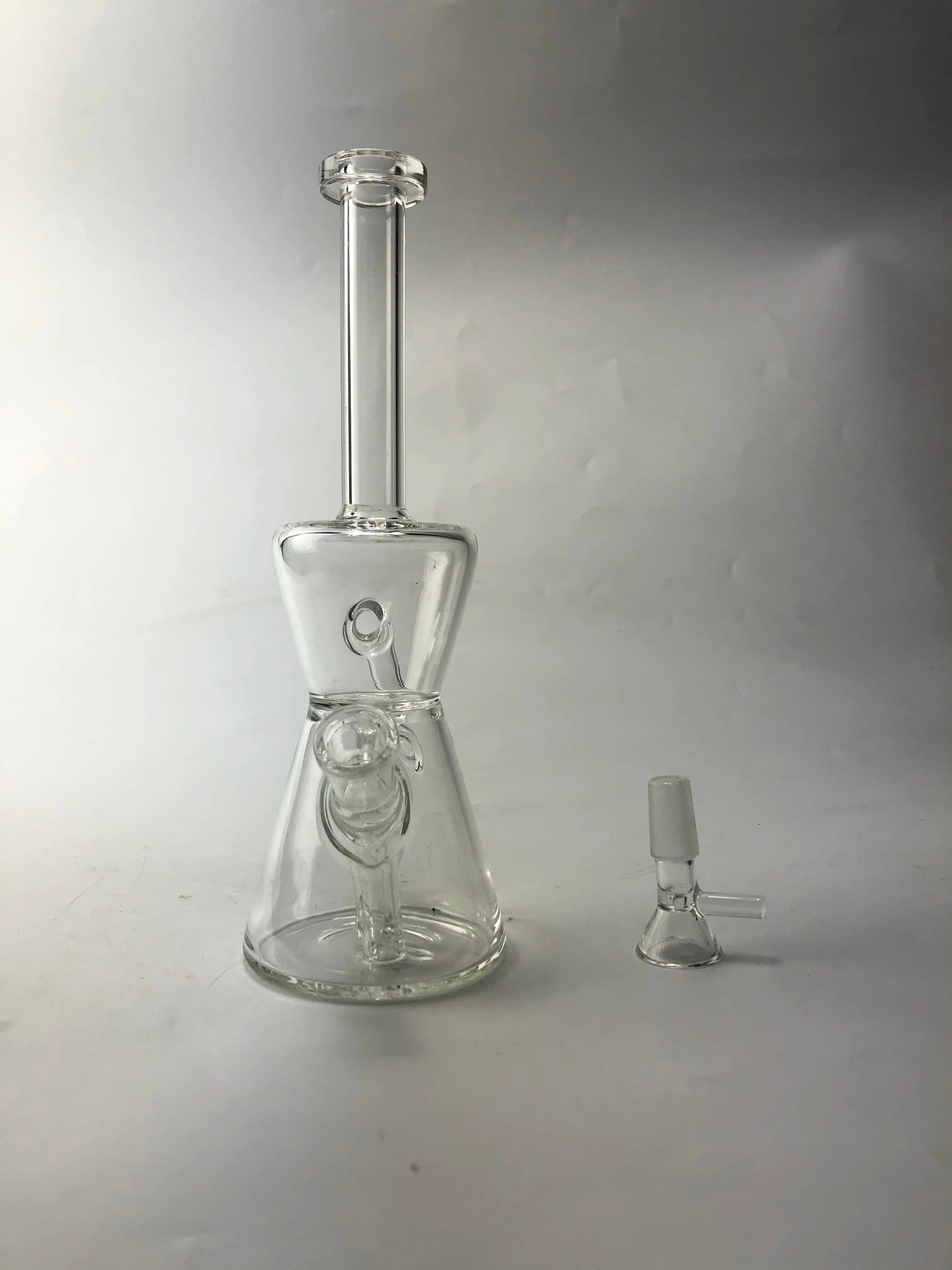 9" Glass Recycler Dab Rig – Mile High Glass Pipes