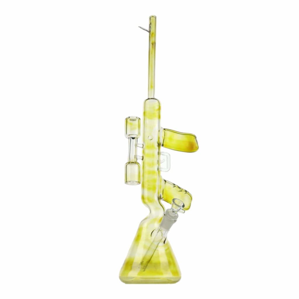 Ak-47 Glass Rifle Bong: Hits with Deadly Accuracy – Mile High Glass Pipes