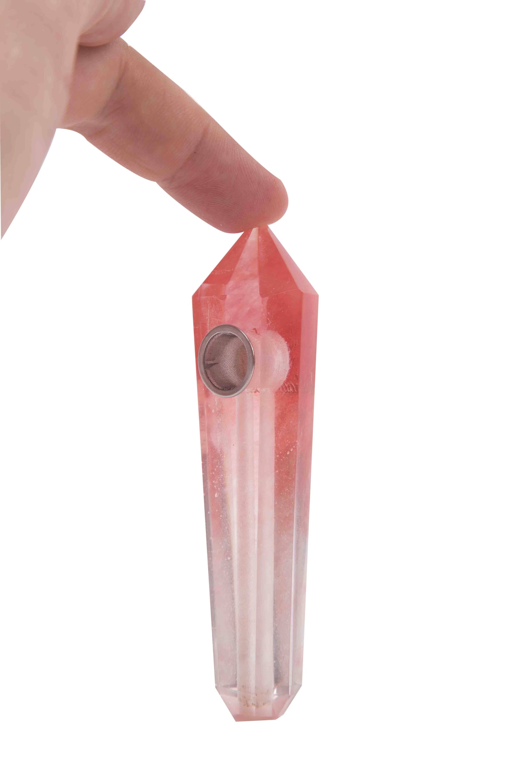 Quartz pipe red melting stone – MHGP