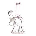 Clear bell bottom beaded mini bong - Water Pipes | MHGP
