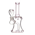 Clear bell bottom beaded mini bong - Water Pipes | MHGP