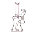 Clear bell bottom beaded mini bong - Water Pipes | MHGP