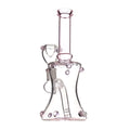 Clear bell bottom beaded mini bong - Water Pipes | MHGP