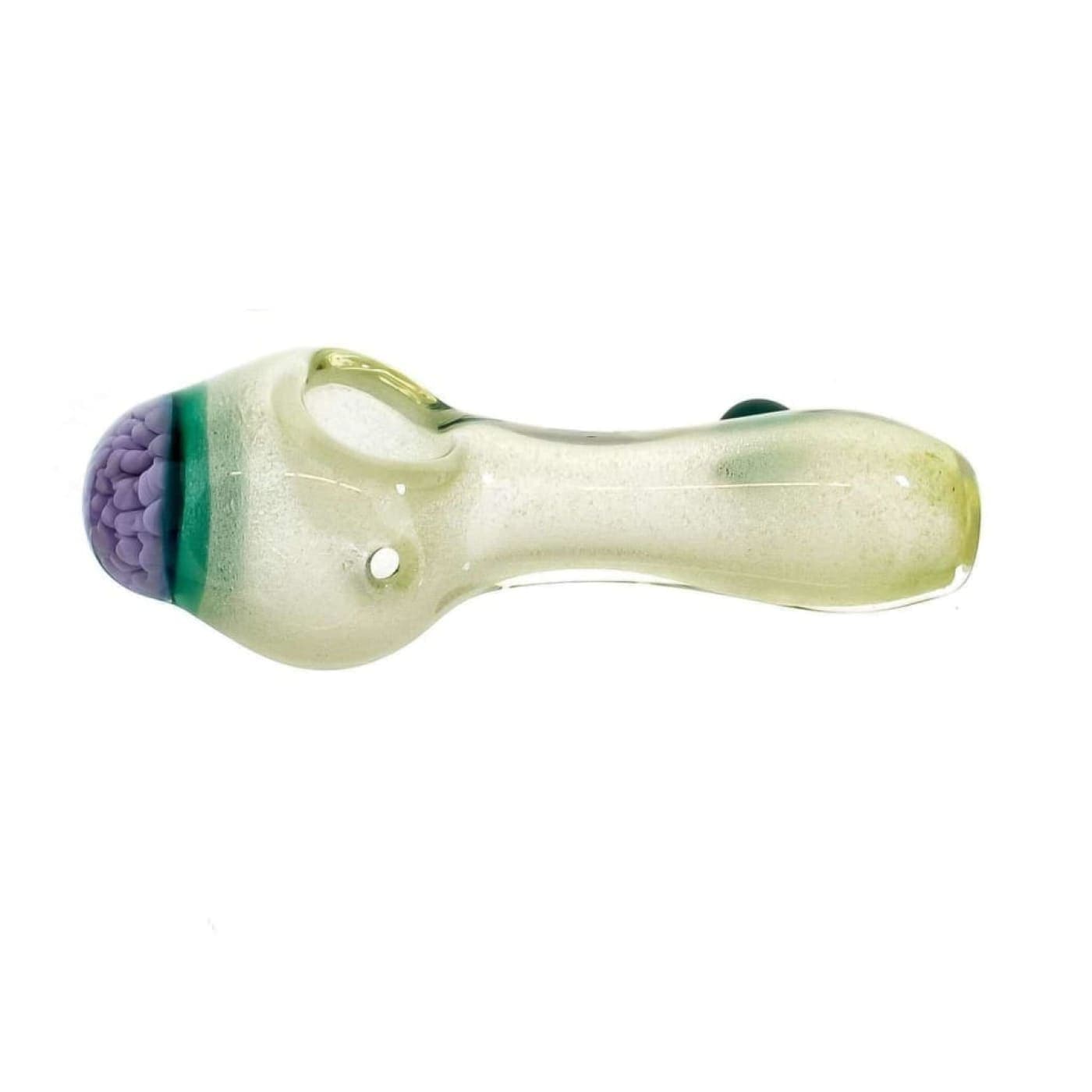 Flying lotus glass glow pipe - Hand Pipes | MHGP – Mile High Glass Pipes