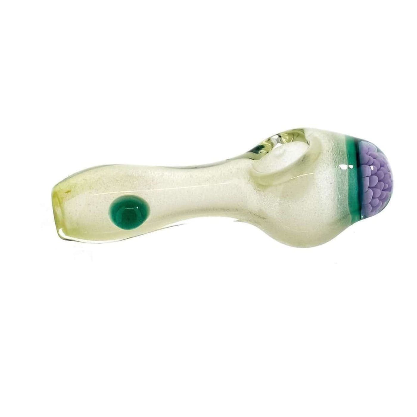 Flying lotus glass glow pipe - Hand Pipes | MHGP – Mile High Glass Pipes