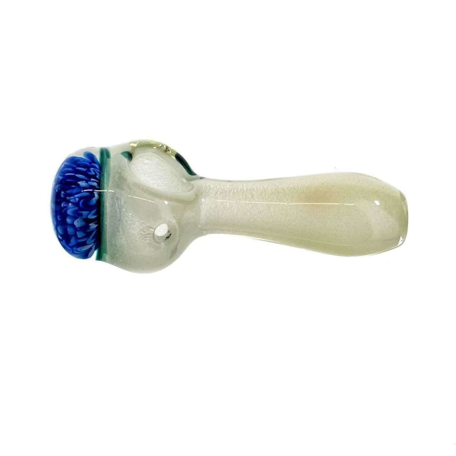 Flying lotus glass glow pipe - Hand Pipes | MHGP – Mile High Glass Pipes