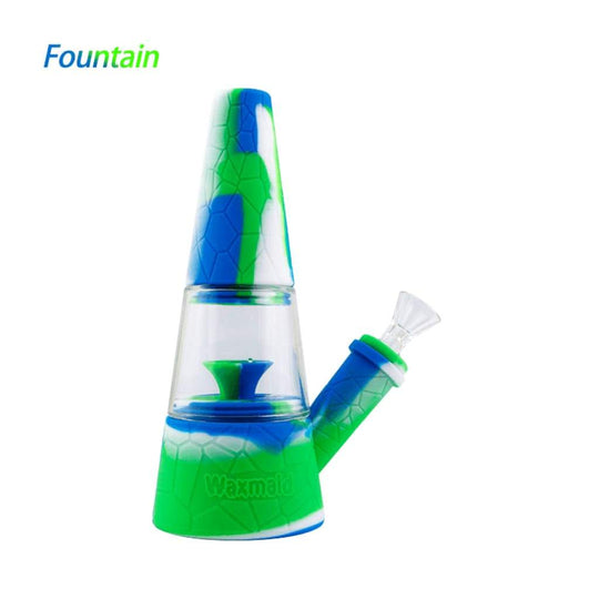 Fountain silicone water pipe - Bongs | Waxmaid – MHGP
