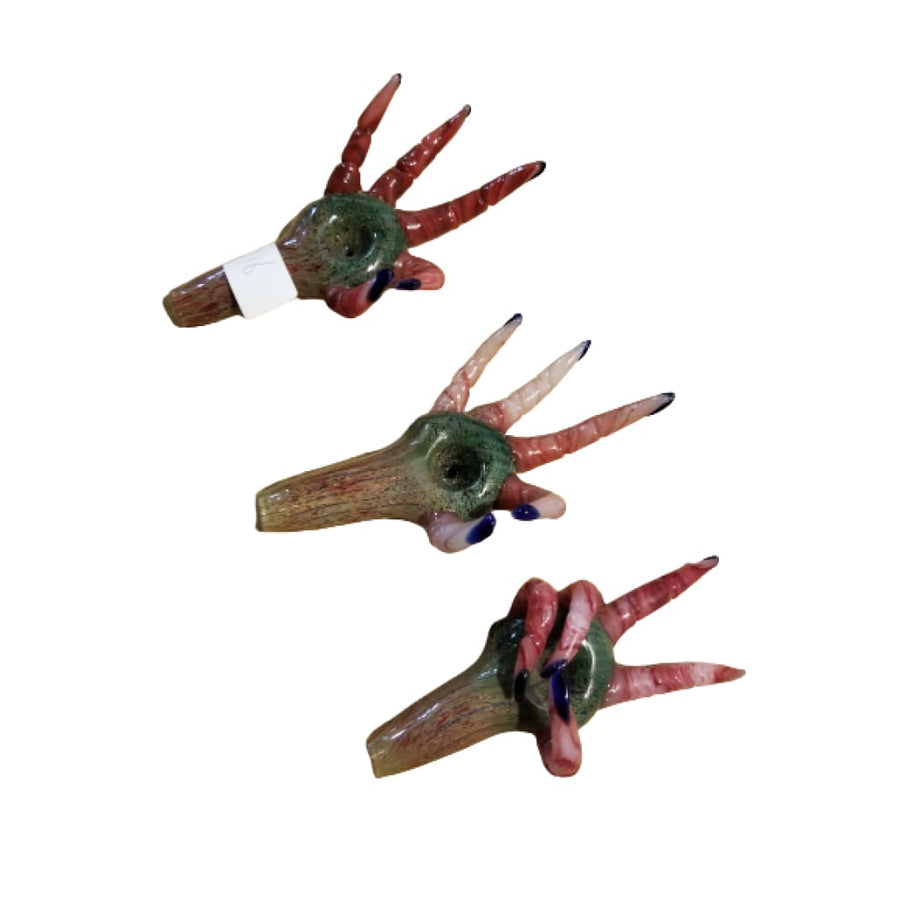 Long Hand Pipe with Fingers - Novelty Pipes By Smokerolla® – MHGP