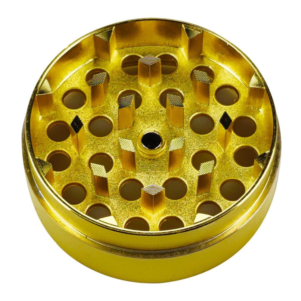 Metallic gold herb grinder - Grinders | The World Over – Mile High ...