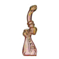 Rose gold fumed bubbler - Bubblers | MHGP – Mile High Glass Pipes