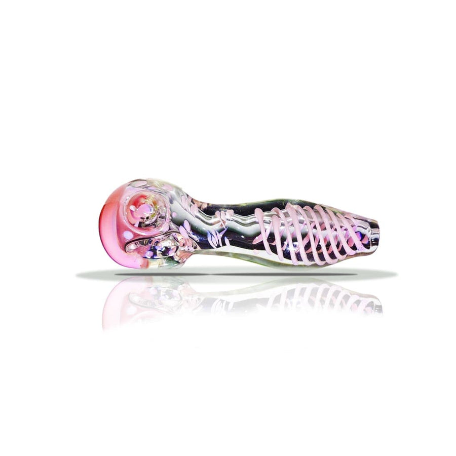 Slime Swirl Handmade Glass Pipe with Color-changing Feature – MHGP