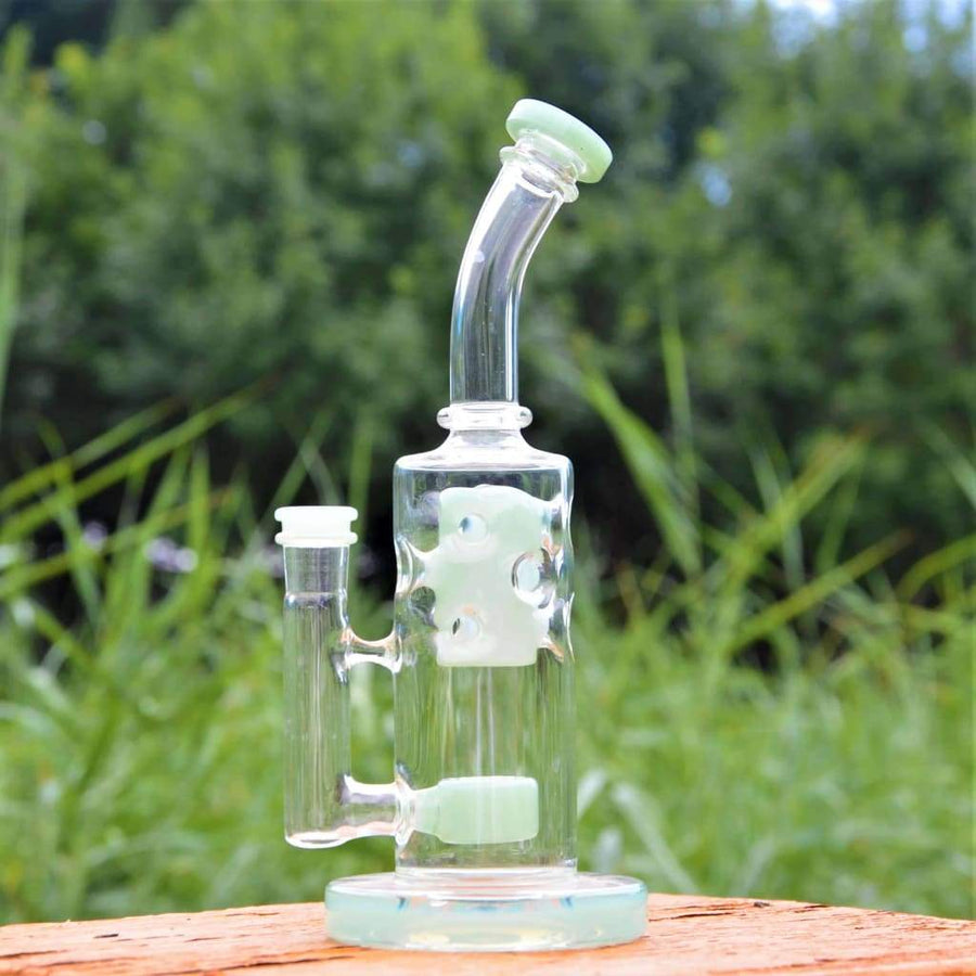 8borosilicate Glass Dab Rig With 14mm Male Quartz Banger – MHGP