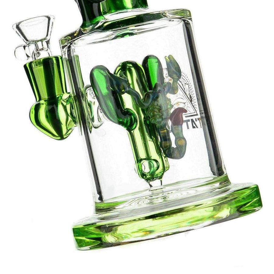 Glass Cactus Bong with Desert Cactus Design and Scorpion Cactus Perc – MHGP