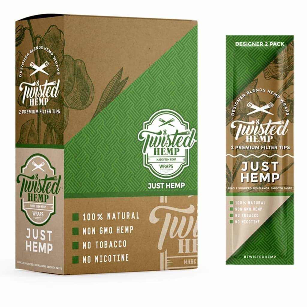 Twisted hemp wraps - Blunt Wraps | Twisted Hemp Wraps – Mile High Glass ...