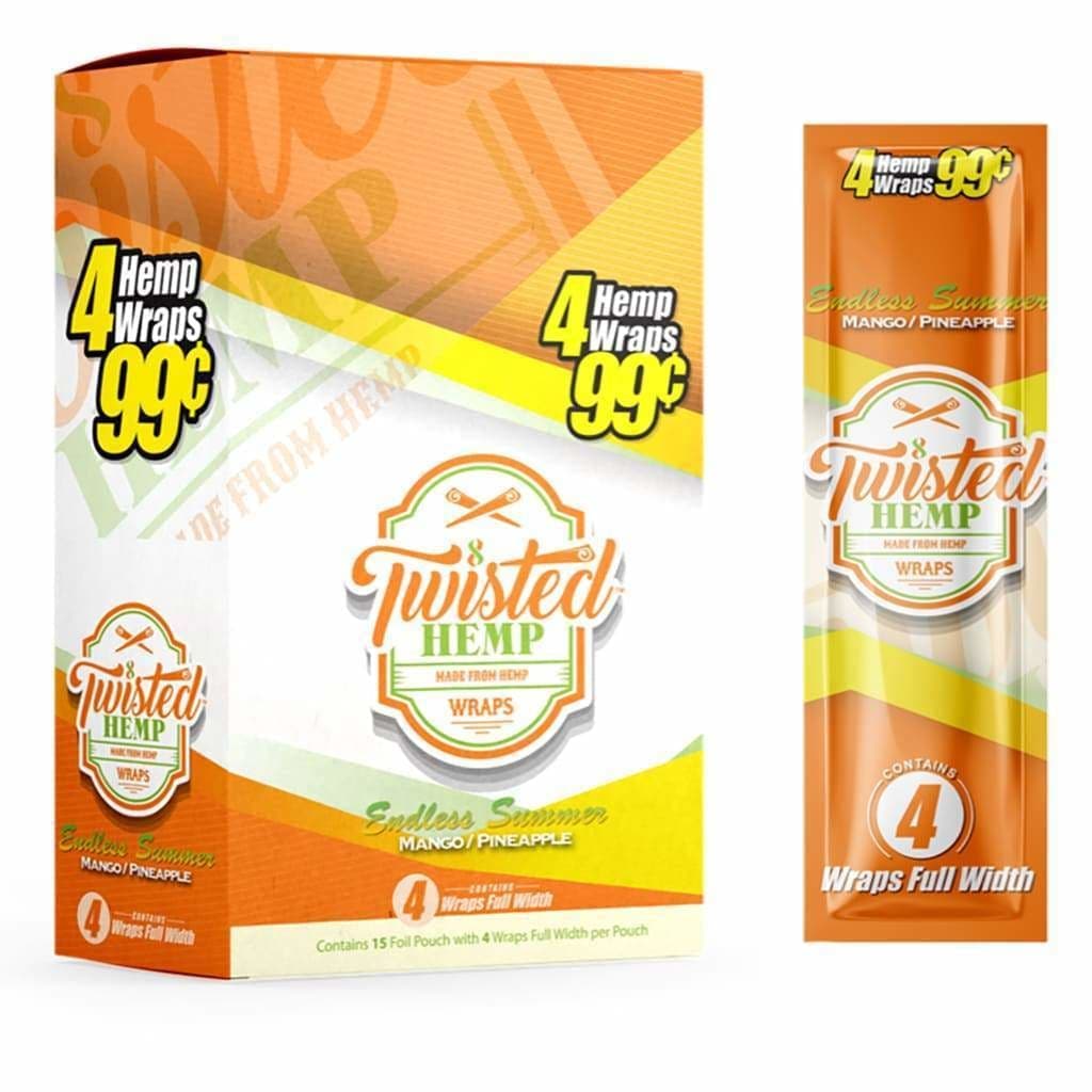 Twisted hemp wraps - Blunt Wraps | Twisted Hemp Wraps – Mile High Glass ...