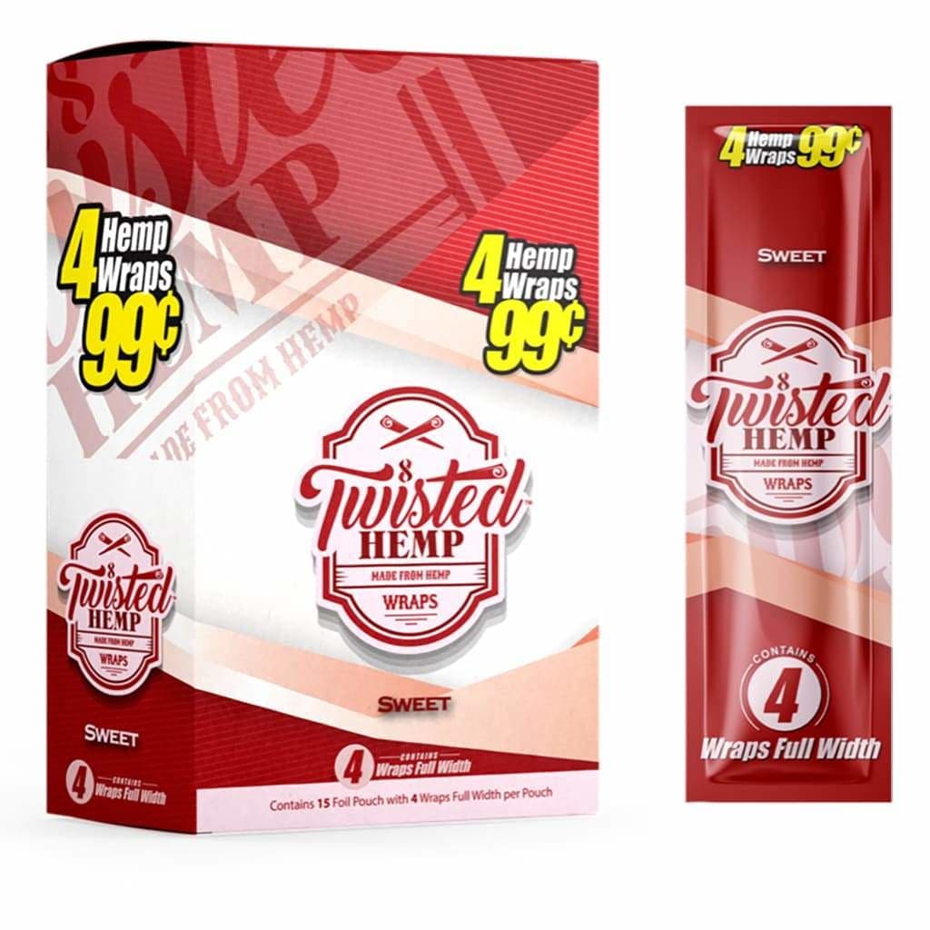 Twisted hemp wraps - Blunt Wraps | Twisted Hemp Wraps – Mile High Glass ...