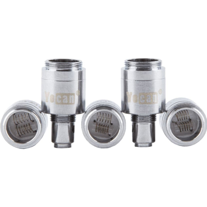 Yocan evolve dual quartz atomizer 5 pack - Vape Coils & – Mile High ...